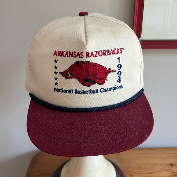 Vintage | Accessories | Vintage Arkansas Razorbacks 994 Champions ...